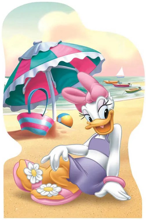 DINO Puzzle 4x54 dílků Minnie a Daisy v létě 13x19cm skládačka 4v1 dn333253