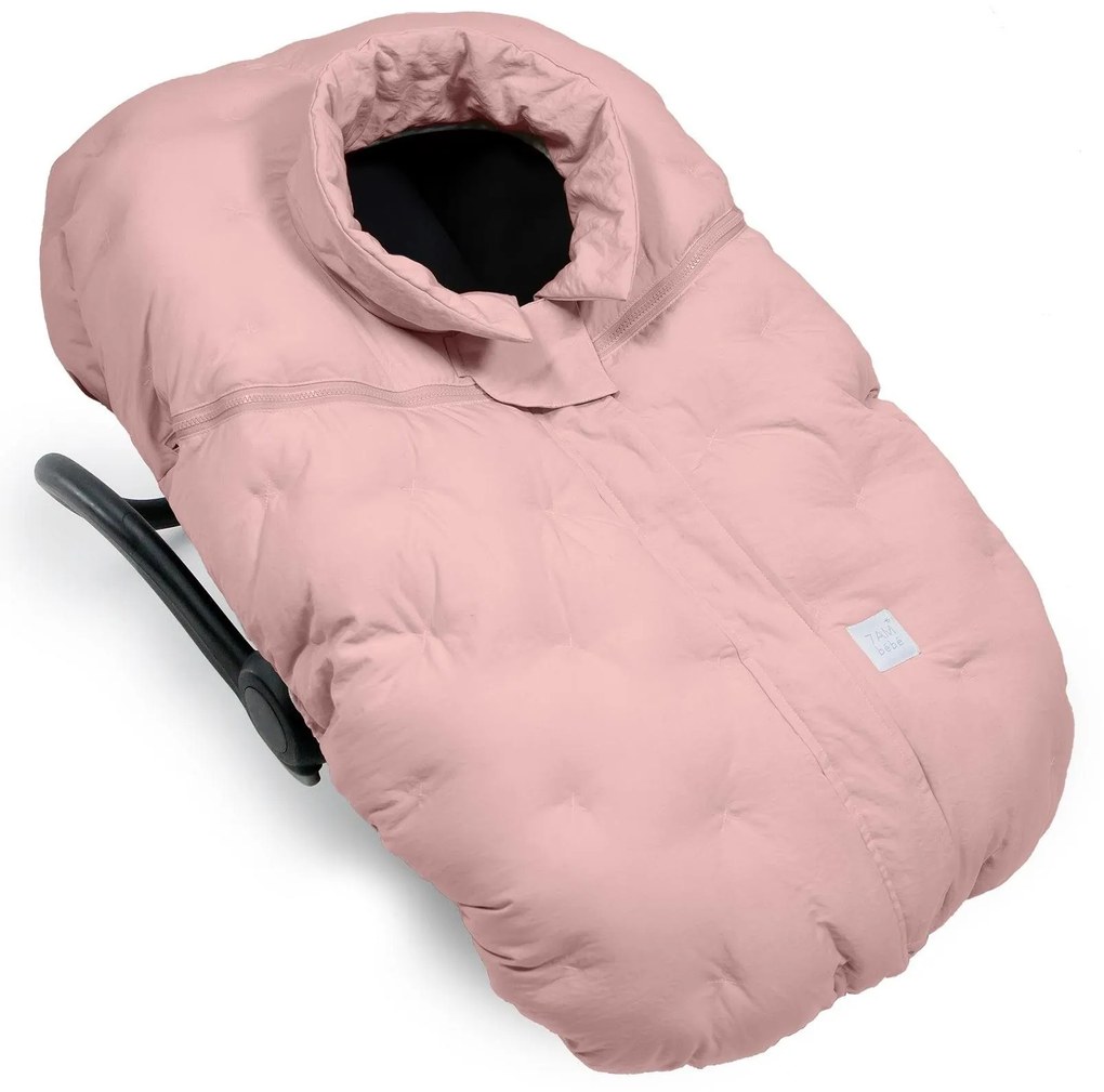 Fusak do kočárku 7am enfant car seat cocoon airy pink