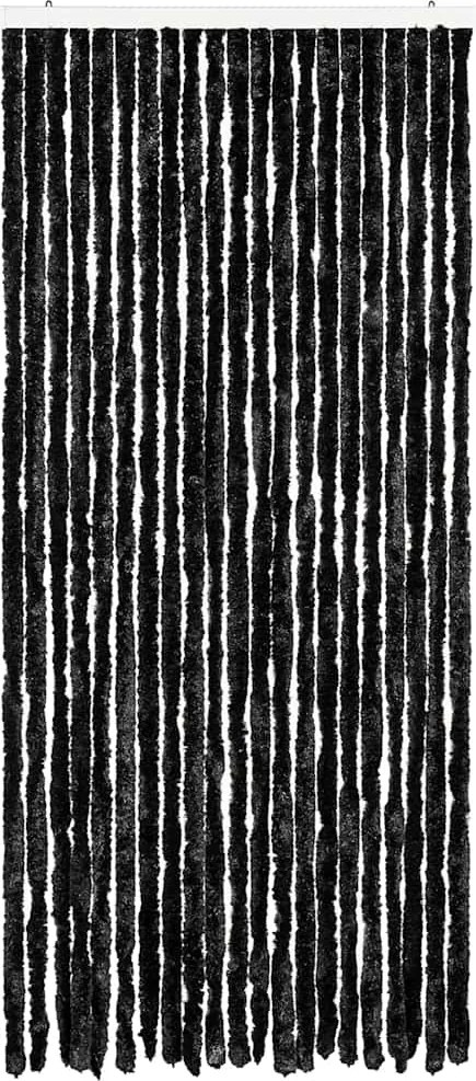 Závěs proti hmyzu antracitový 90 x 200 cm Chenille 315142