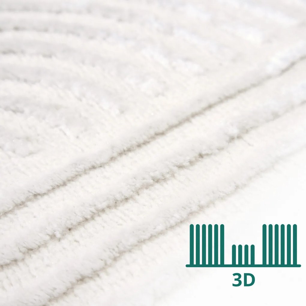 Angel Carpet, Kusový koberec Zafiro 19 Beige, 120x170, béžová, kancelář
