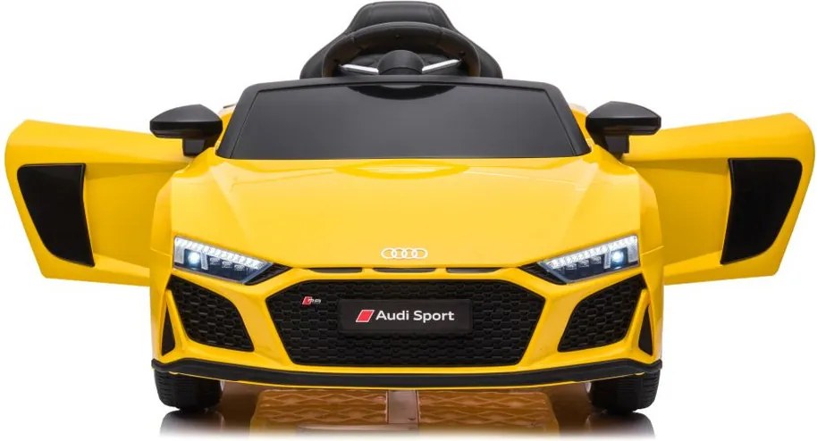 LEAN CARS Elektrické autíčko Audi R8 Lift A300 žluté