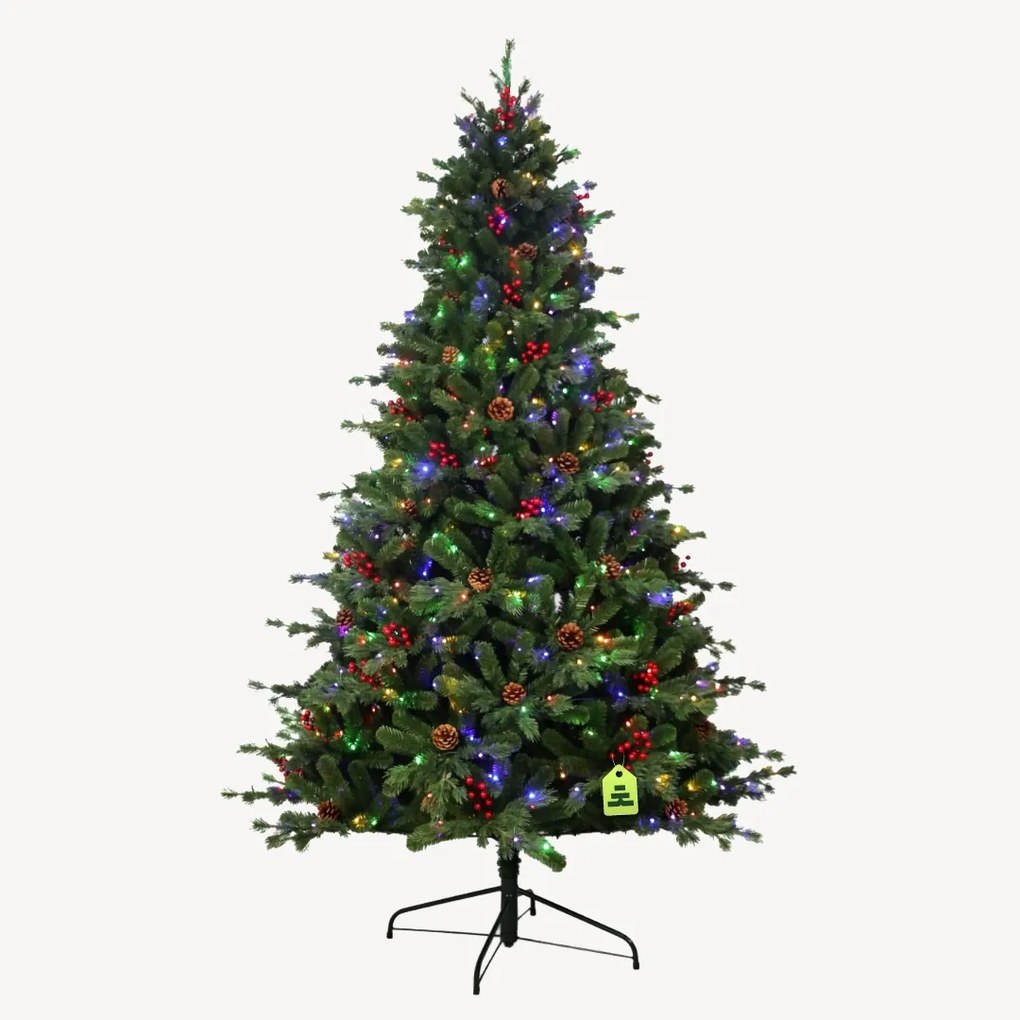 Smrk Zdobený 570 LED 210 cm