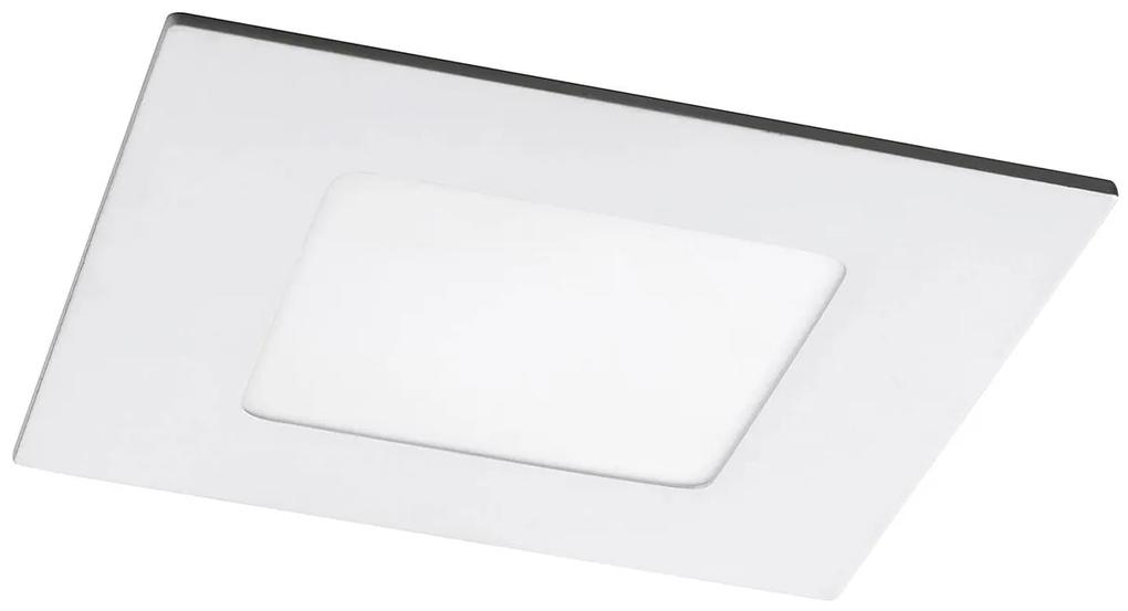 Zápustný LED panel LOIS, 3W, denní bílá, 9x9cm, čtvercový, bílý Rabalux LOIS 005576