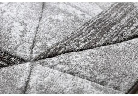 koberec ALTER Nano trojúhelníky šedá velikost 160x220 cm | krásné koberce cz