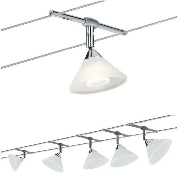 Paulmann 94143 Colmar, lankový systém max 5x10W LED 12V, 500cm