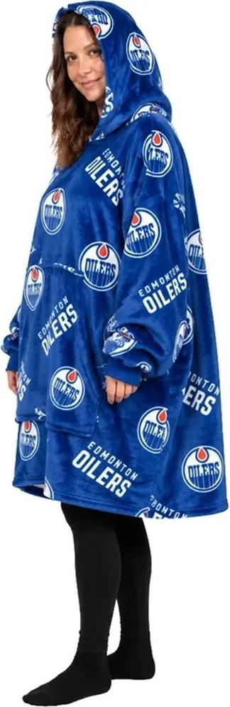 Mikinová televizní deka NHL Edmonton Oilers - vel. M
