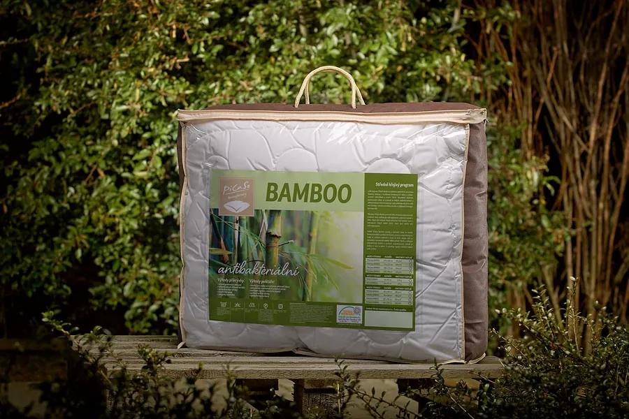 Přikrývka Bamboo proti nadměrnému pocení Rozměr: 200 x 240 cm, CELOROČNÍ (300 g/m²)