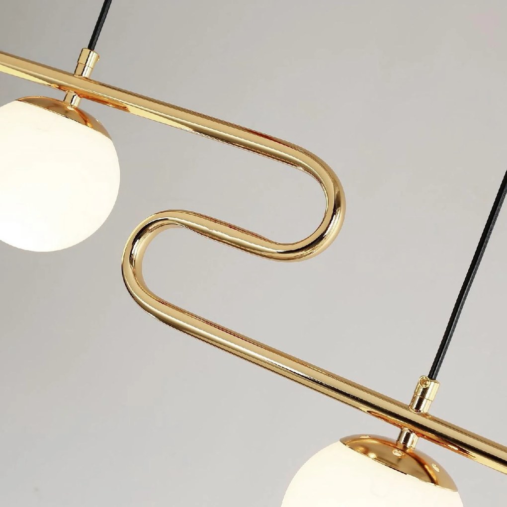 Toolight Závěsné moderní osvětlení Modern APP1599-5CP Gold