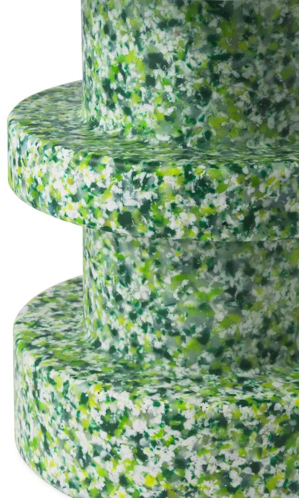 Normann Copenhagen Stolička Bit Stack, green