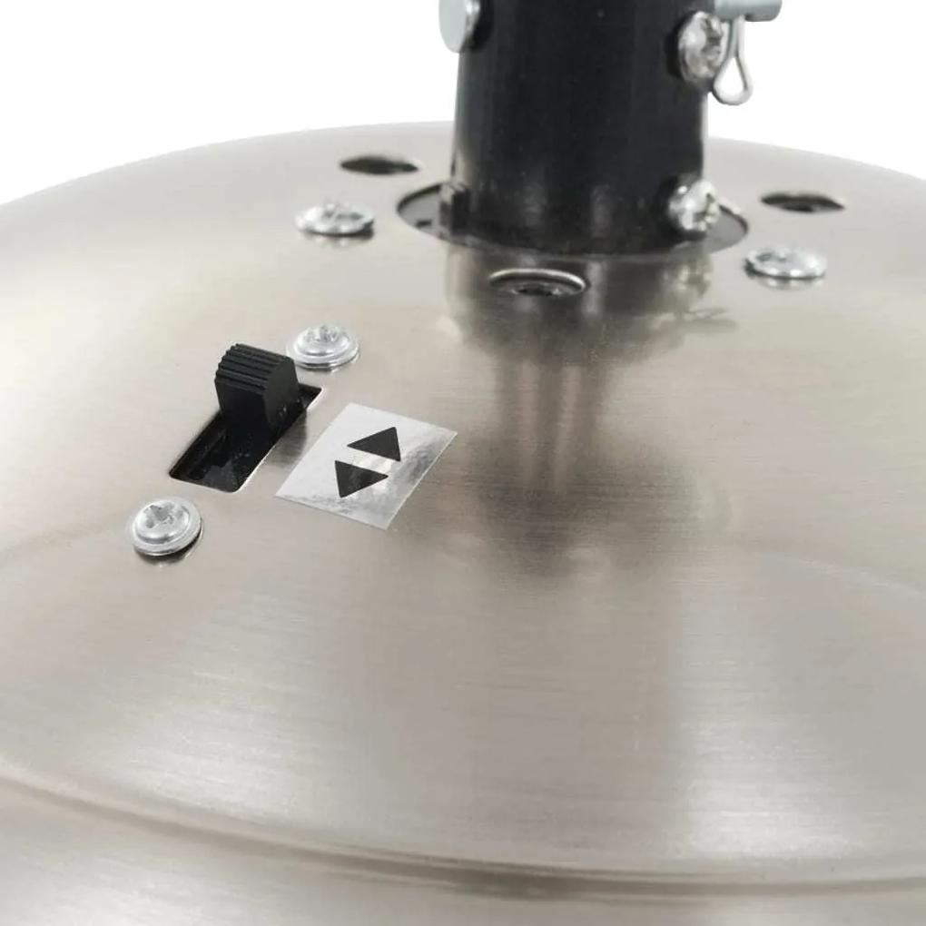 vidaXL Ozdobný stropní ventilátor se světlem 128 cm [50538] Barva: Bílá