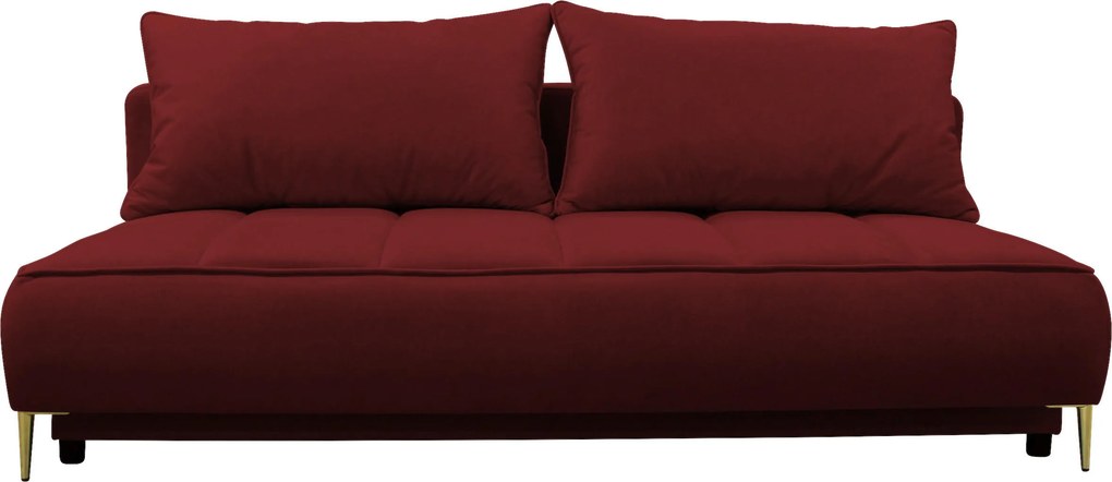XXXLutz ROZKLÁDACÍ POHOVKA, textil, bordeaux MID.YOU - Rozkládací pohovky - 001574006003