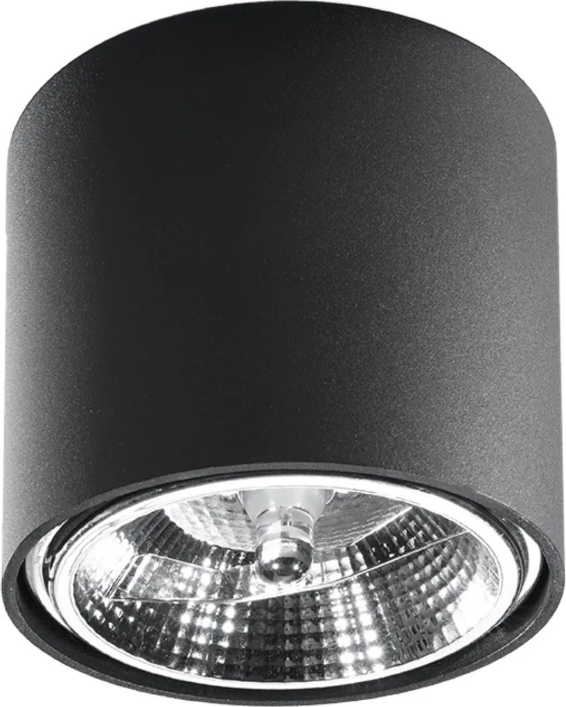 Sollux Lighting Stropní svítidlo TIUBE černé