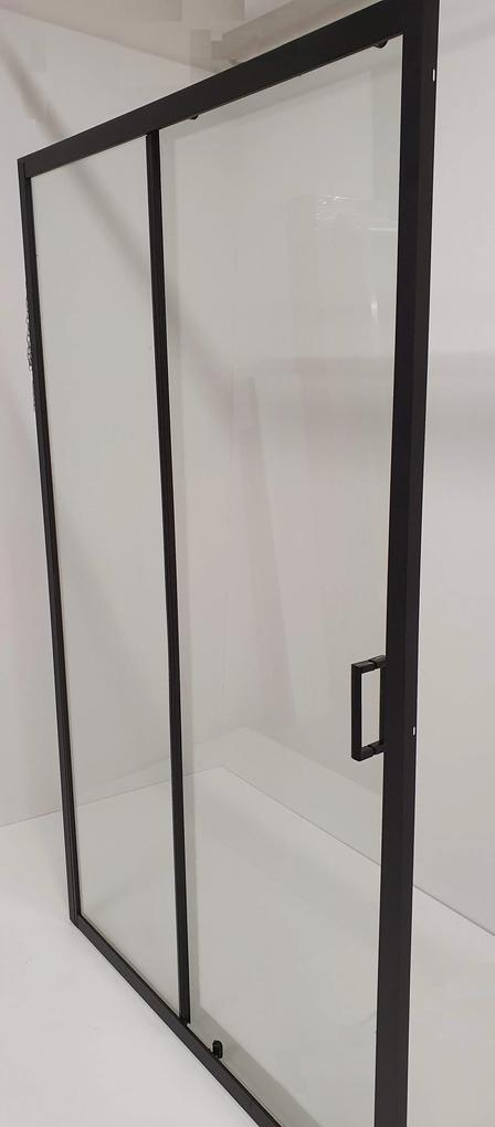Olsen Spa TREOS NEW BLACK 120 x 190 cm OLBTREO120BC sprchové dveře do niky