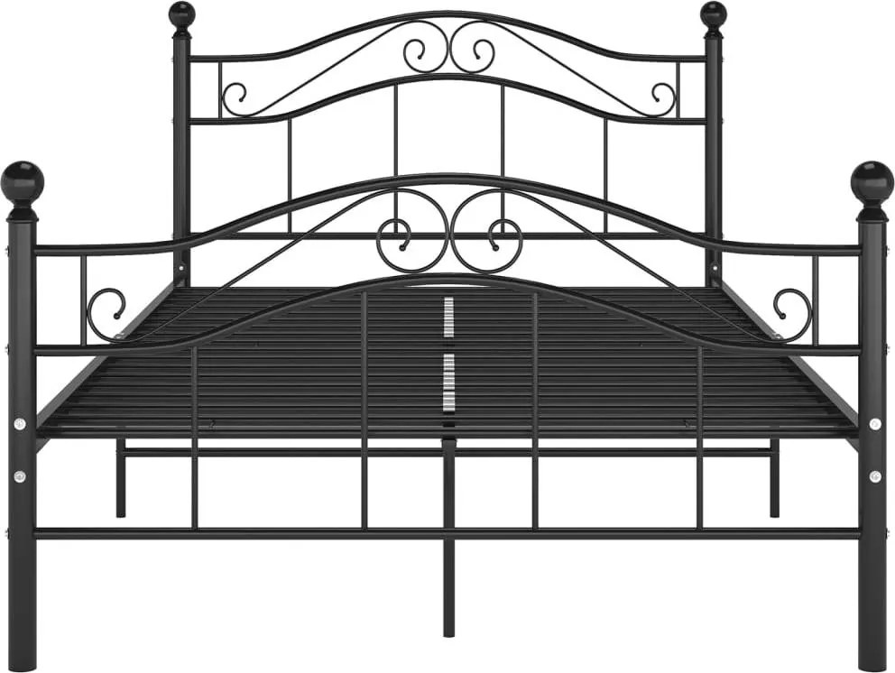 vidaXL Rám postele kov 120 x 200 cm [324994] Barva: Šedá