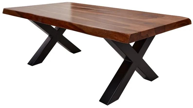 Konferenční stolek Amazonas X z palisandrového dřeva