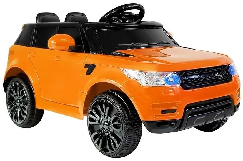 Elektrické autíčko Land Rapid Racer oranžová