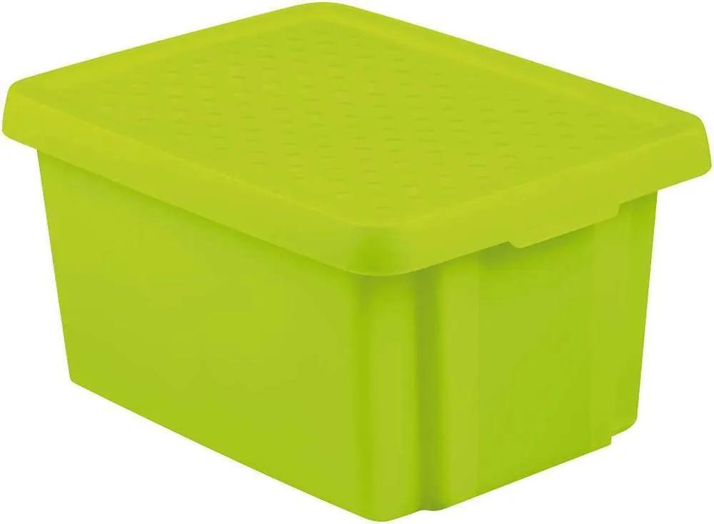 Curver ESSENTIALS box 16L - zelený