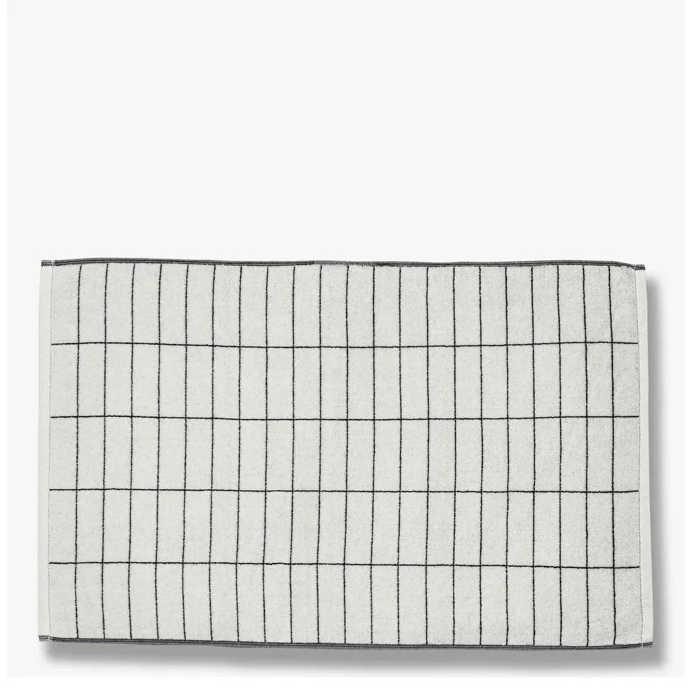 Bílá koupelnová předložka 50x80 cm Tile Stone – Mette Ditmer Denmark