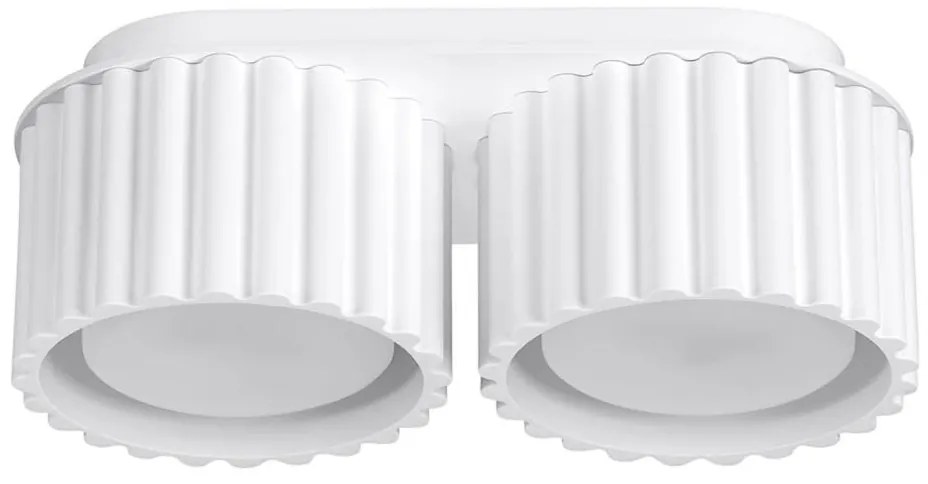 Sollux  SL.1783 - Bodové svítidlo AURA 2xGX53/10W/230V bílá SL.1783