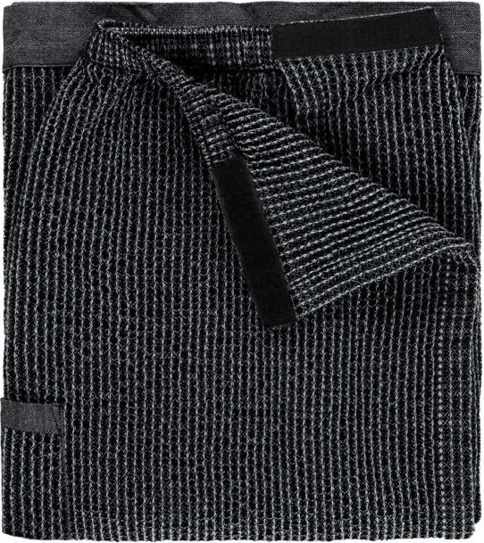 Rento kilt do sauny pánský 70x145cm černo-šedý