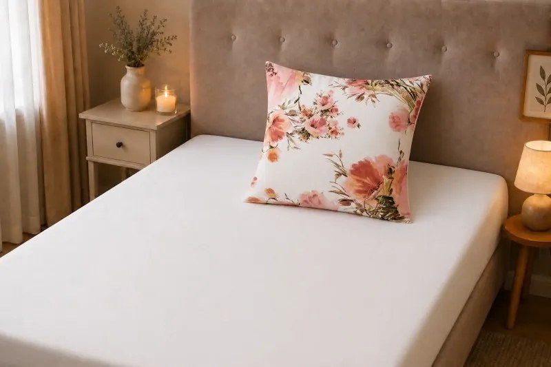 Bellatex prostěradlo jersey s elastanem bílá rozměr 120x200 cm