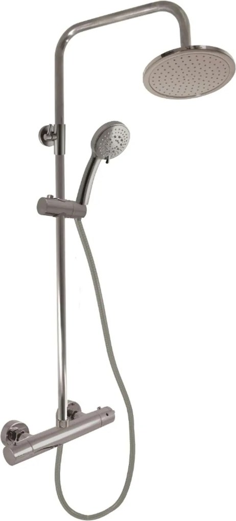 RAV Slezák - Sprchový set s termostatem, průměr 20 cm, 5 proudů, metal grey TRM82.5/5-61MGK
