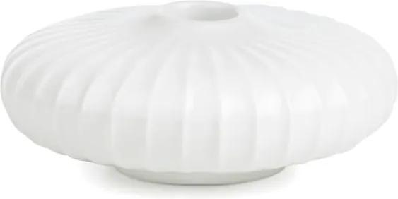 Bílý porcelánový svícen Kähler Design Hammershoi, ⌀ 4,5 cm