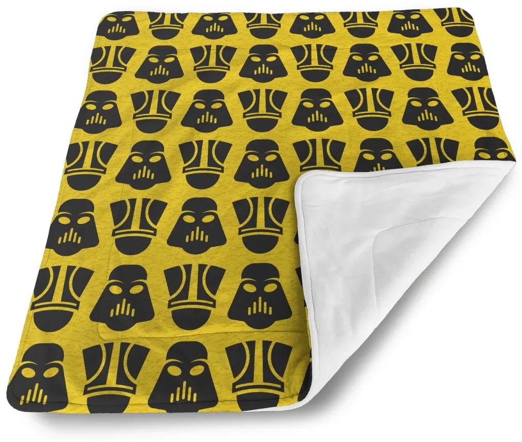 Sablio Deka pro miminko Star Wars Stormtroopeři Pattern na žluté - 90x120 cm