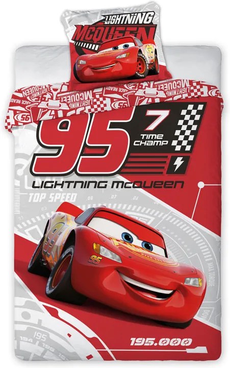 DĚTSKÉ POVLEČENÍ CARS 3 001 McQEEN