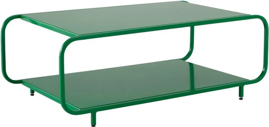 Zelený kovový konferenční stolek 55x100 cm Anzac – Jotex
