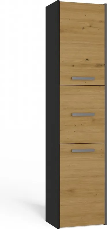 Koupelnová skříňka Sara S43 Antracyt Artisan