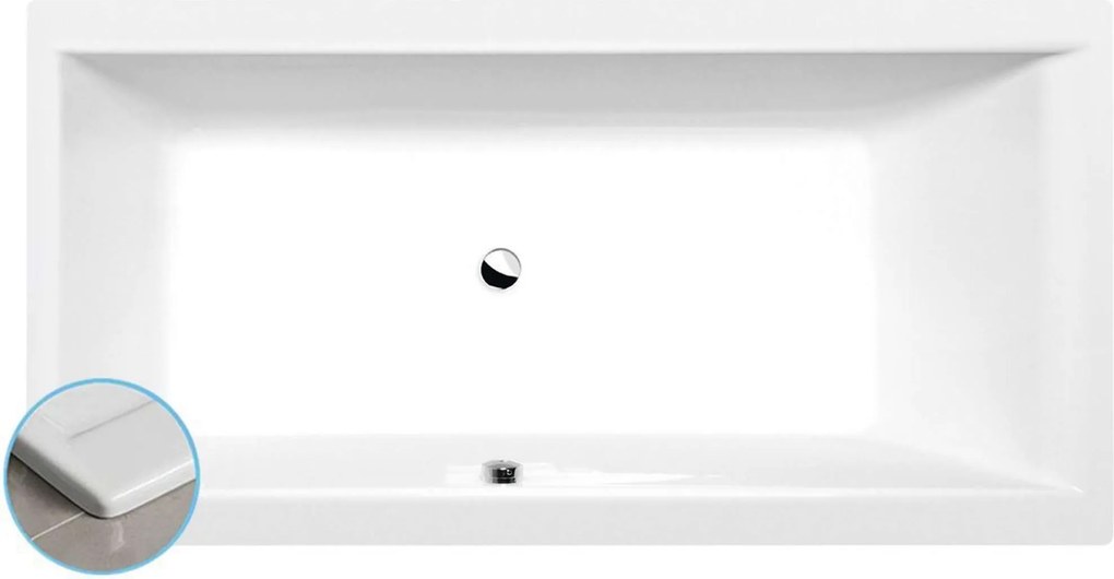 Polysan - Vana 180x90x48 cm, bílá 13111S