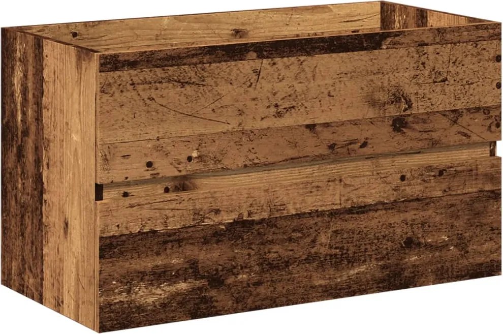 Skříňka se zápustným umyvadlem old wood 3328923