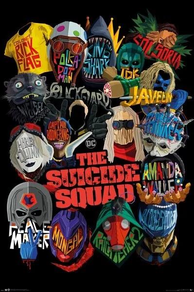 Plakát, Obraz - The Suicide Squad - Icons