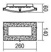 Redo 05-863 - LED Nástěnné svítidlo ARTEMIS LED/10W/230V stříbrná
