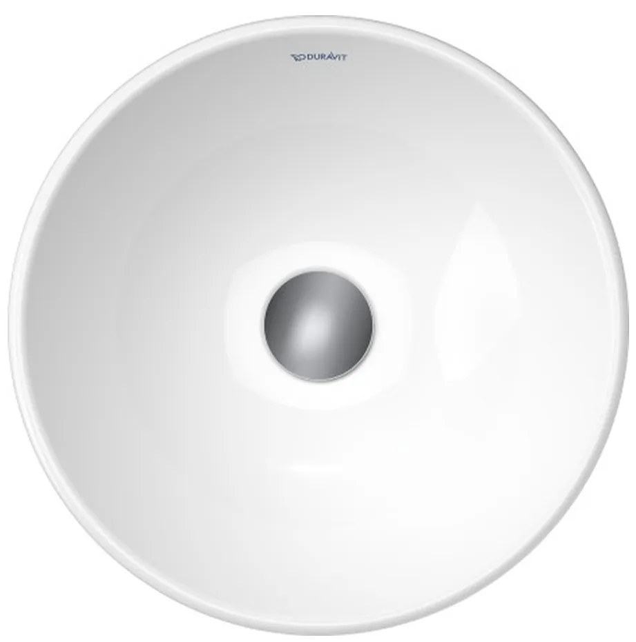 Duravit D-Neo - Umyvadlová mísa ø400 mm bez přepadu, bílá 2371400070