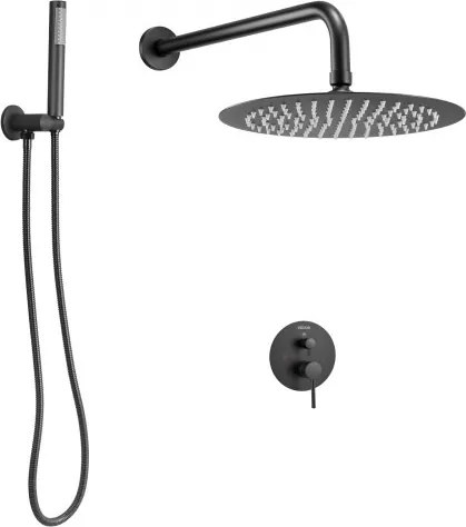 Sprchová baterie VEVOR, 254 mm – Matná černá