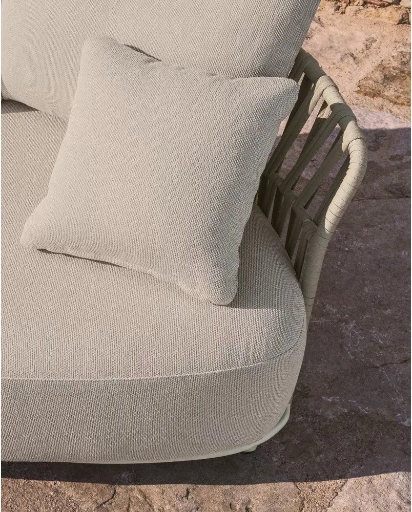 Béžová/taupe zahradní modulární pohovka 170 cm Osani – Kave Home
