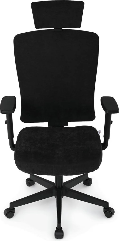 Ergonomická kancelářská židle ARLO - černá látka