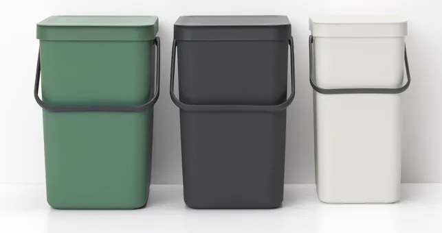 Brabantia Koš Sort&Go 16L světle šedá