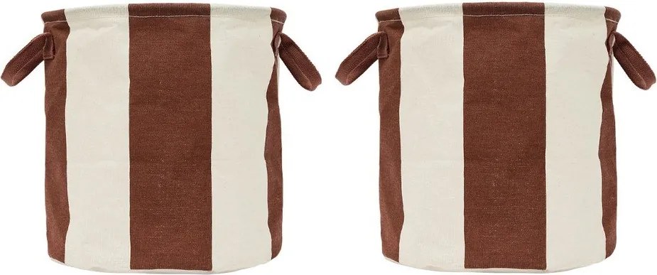 Látkové košíky v sadě 2 ks ø 32x32 cm Kara – OYOY Living Design