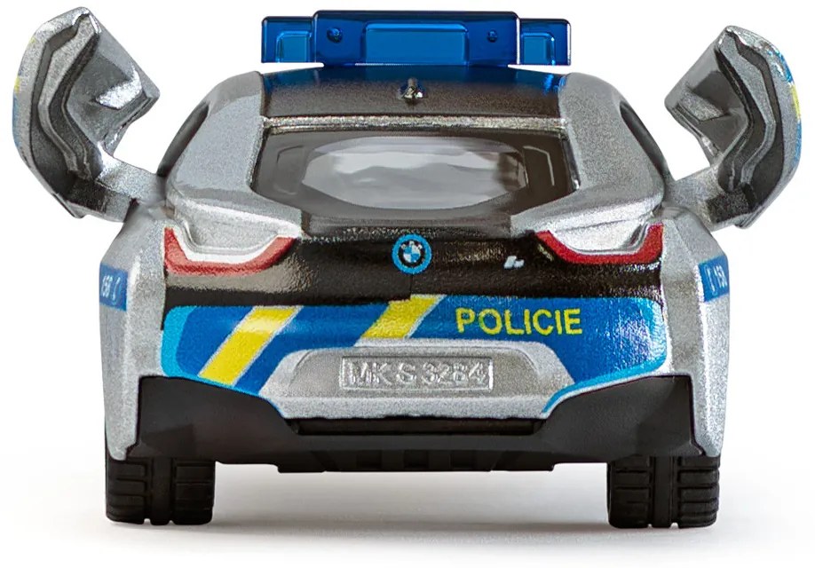 SIKU Super - sportovní hybridní vůz BMW i8 LCI - česká policie