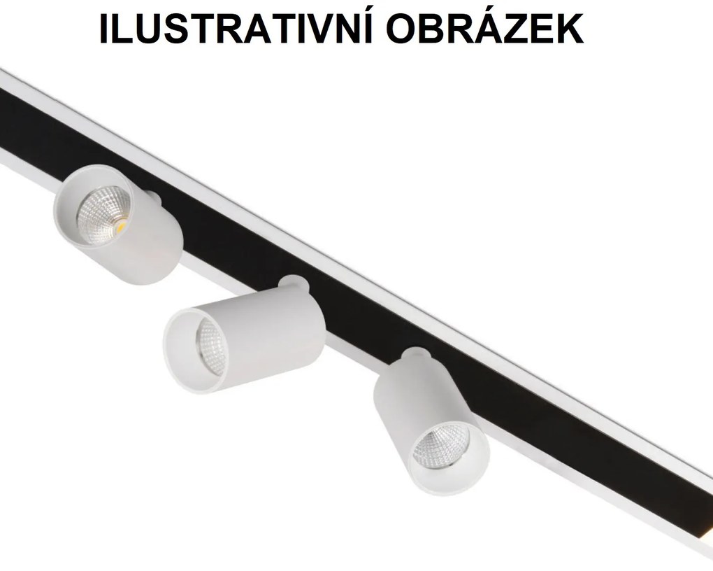 BPM 11526.02.BK-BK-BK.D24.3K VÝPRODEJ VZORKU - Spot MINI TUBE pro MODULIGHT 2x 8W 24º 3000K černý - BPM