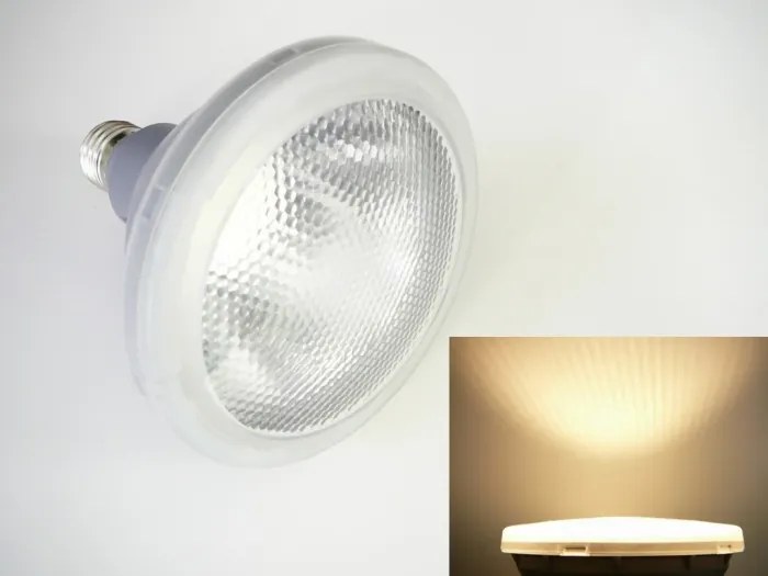 LED žárovka E27 PAR38-S15-30 Teplá bílá
