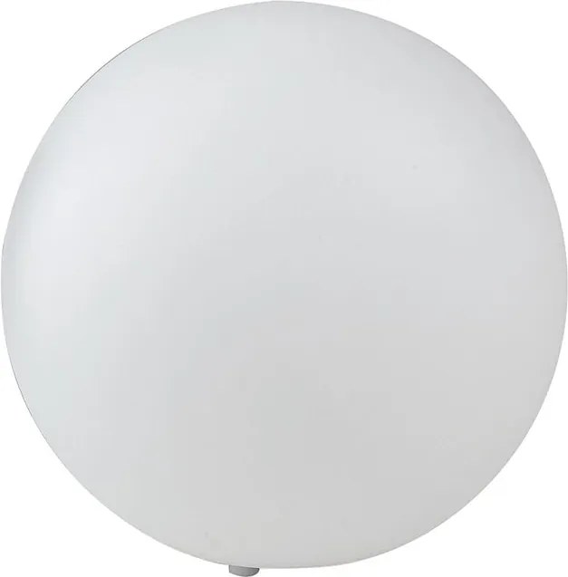 FAN I-GECO-SFERA-L30 Nabíjecí venkovní lampička Geco, dobíjecí, bílá, LED 4 W, 240 lm, RGBW, stmívatelná, IP65, vč. dálkového ovladače, 30 x 30 cm - FANEUROPE