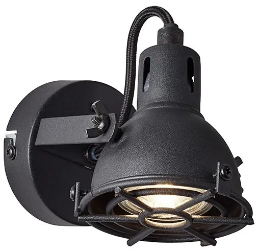 Brilliant G54310/86 Nástěnné LED svítidlo JESPER černé