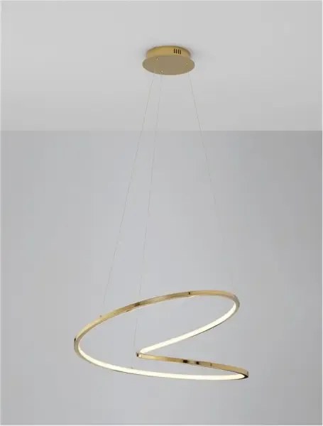 LED lustr Girish 60 zlaté
