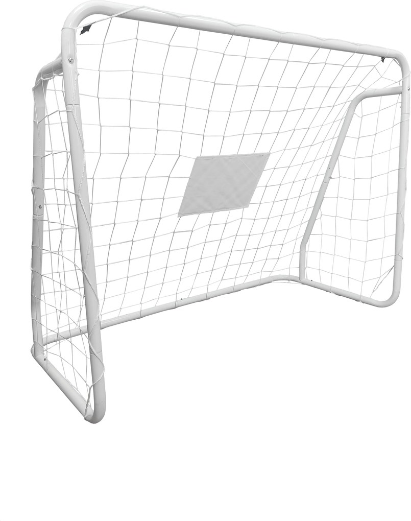 TRENDIE Sestava 2 fotbalových branek 124x96 cm