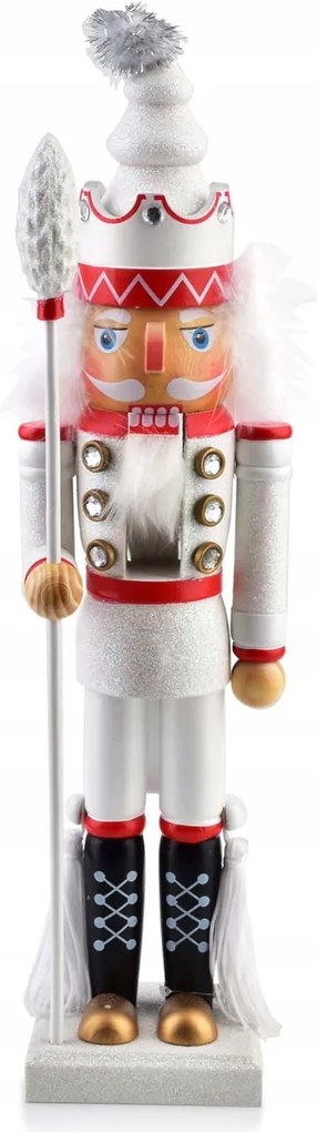 Louskáček figurka Lila Santa 39 Cm