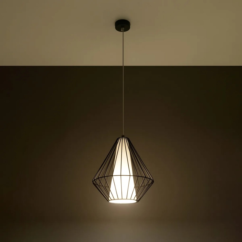 Sollux Lighting Závěsné svítidlo DEMI černé